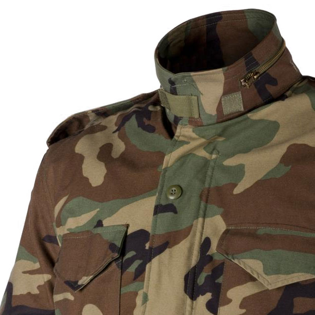 Куртка армейская М65 Helikon-Tex Helikon-Tex - M65 Jacket - Nyco Sateen - US Woodland - купить в ...